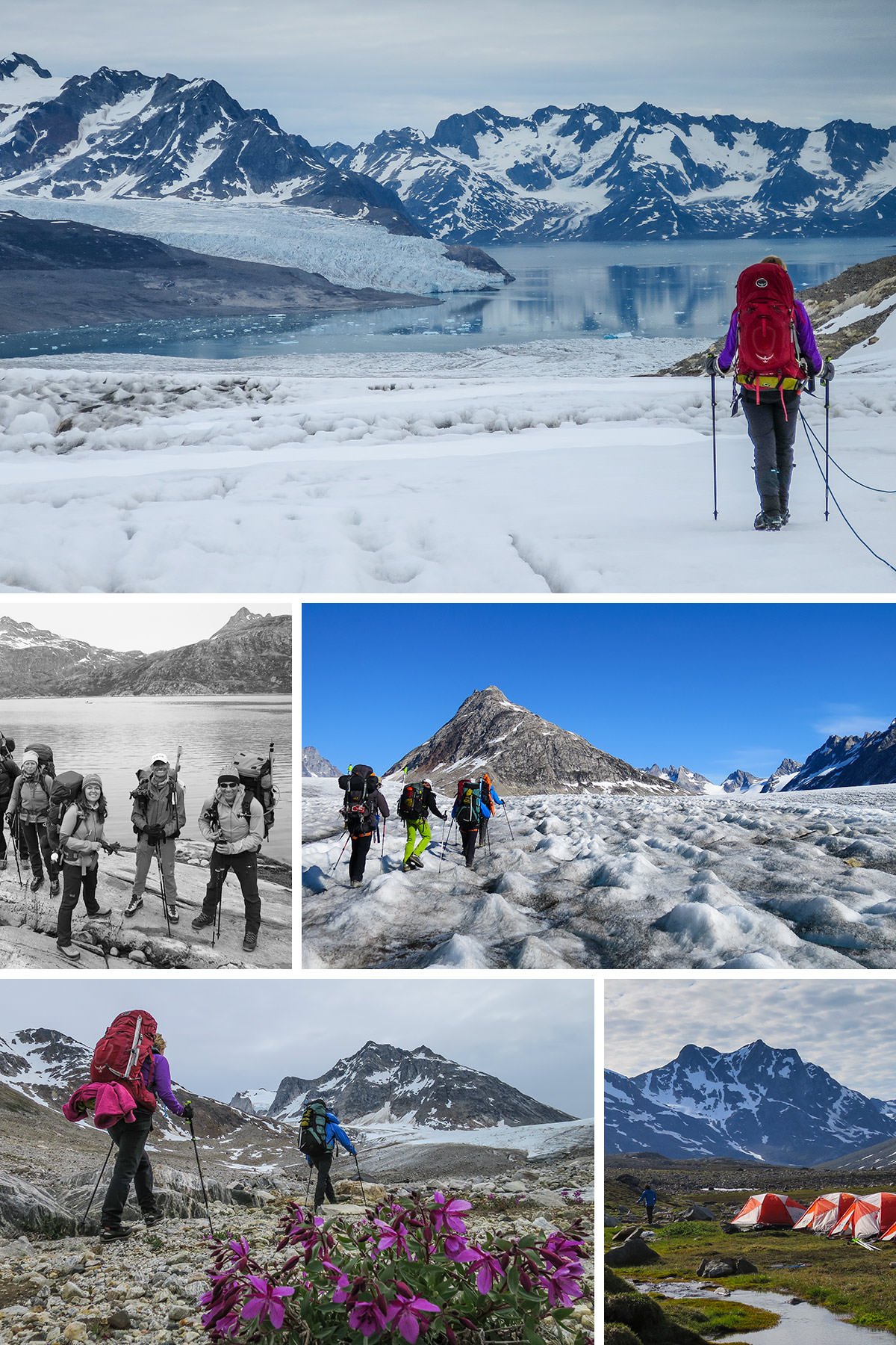 Caledonian Alps Glacier Traverse - wilderness trekking in Greenland | Pirhuk