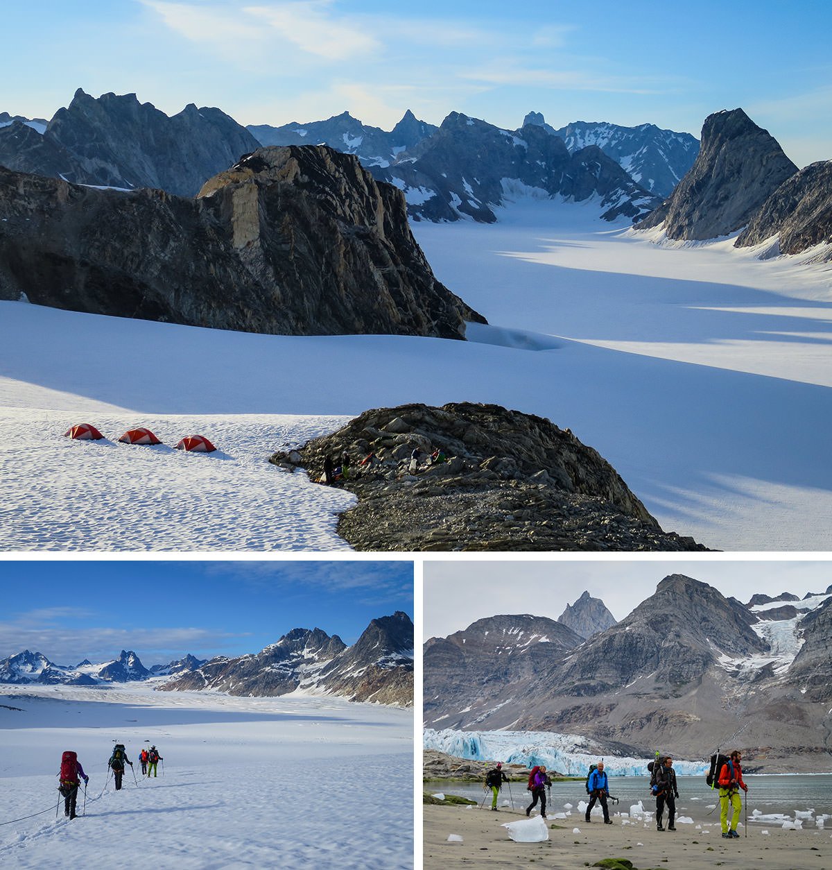 Caledonian Alps Glacier Traverse - wilderness trekking in Greenland | Pirhuk